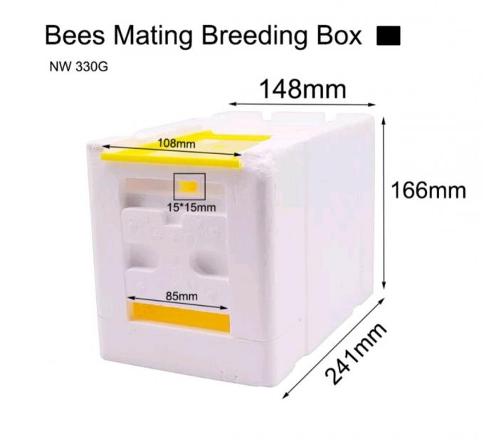 Single Layer Foam Bee Hive Equipment Mating Breeding Box Beekeeping ...