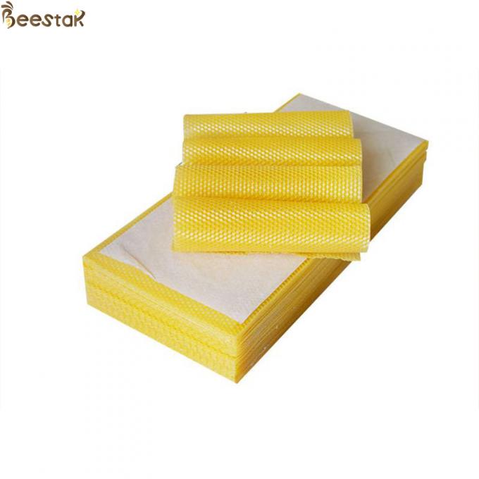 5.4mm Pure Natural Beeswax Honeycomb D Beeswax Foundation Sheet