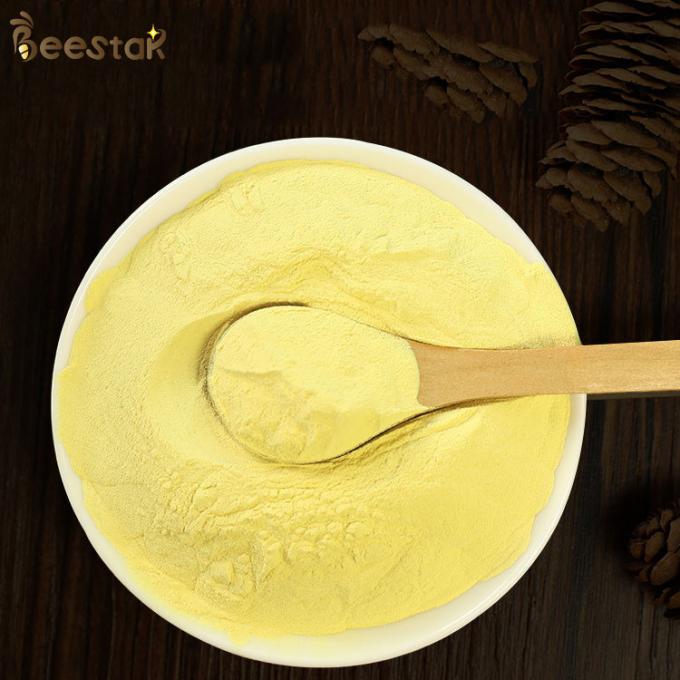 Shell Broken Pine Pollen Powder Fresh Nature Pale Yellow