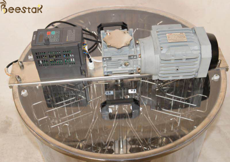Stainless Steel 8 Frames Electrical Honey Extractor With Speed Control ...