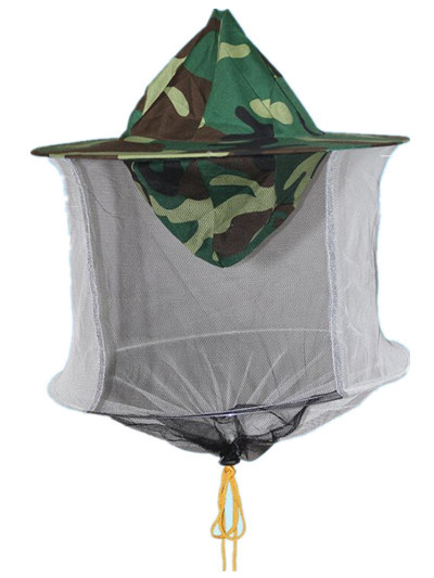 Camouflage Bee Veil Hat High Safety Double Inner Layer Elaborate ...