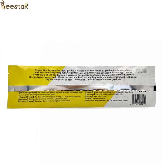 Doctor Bee ( 10 Strips ) Bee Medicine Against Varroa Bee Mites ...